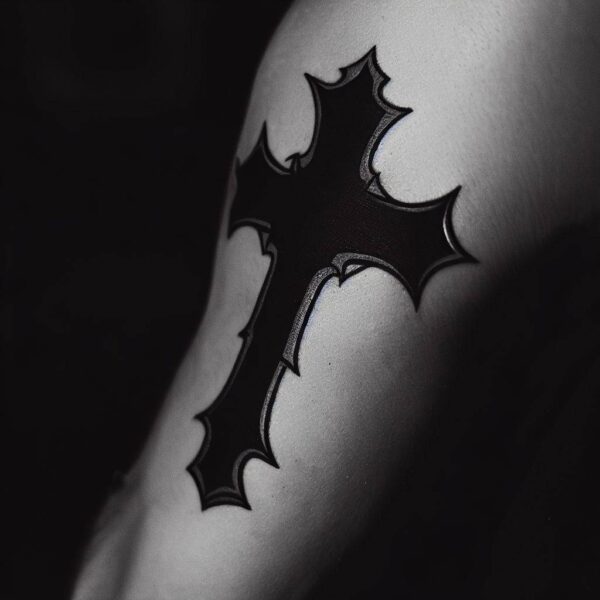 Black Cross - Your Own Tattoo Design: Custom Designs Crafted for ...