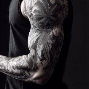 Weed Plant Tattoo: Embracing Nature's Controversial Beauty - Your Own ...