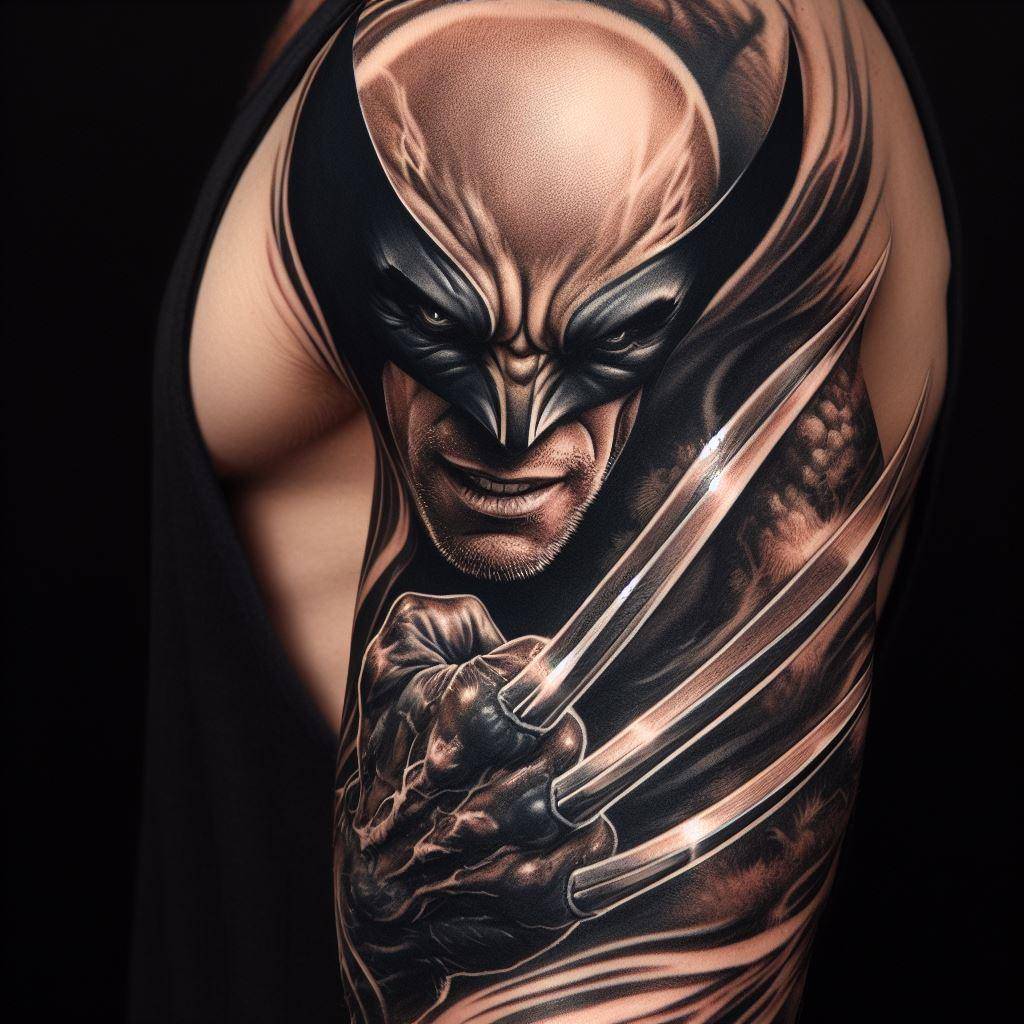 Wolverine Tattoo: Unleashing the Feral Elegance - Your Own Tattoo ...