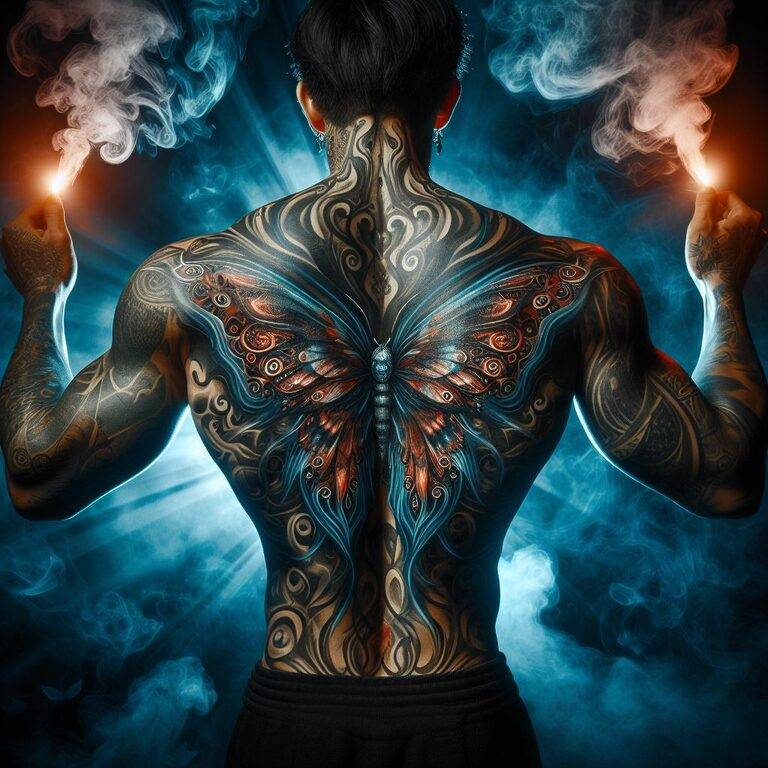 Butterfly for Men - Your Own Tattoo Design: Custom Designs Crafted for ...