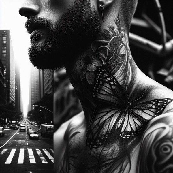 Butterfly for Men - Your Own Tattoo Design: Custom Designs Crafted for ...
