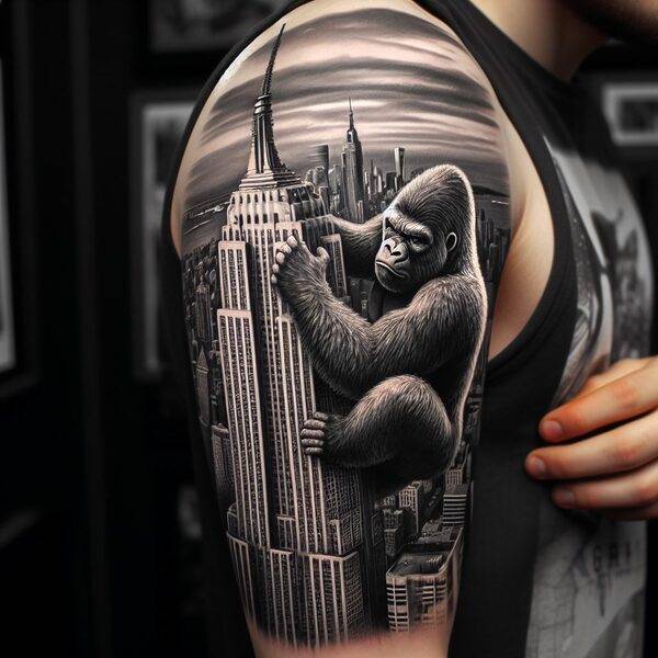 King Kong - Your Own Tattoo Design: Custom Designs Crafted for Lifelong ...